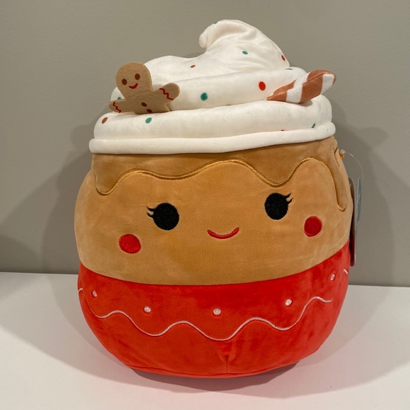 Squishmallows | Toys | Squishmallow Ginger The Gingerbread Latte 1 Nwt ...